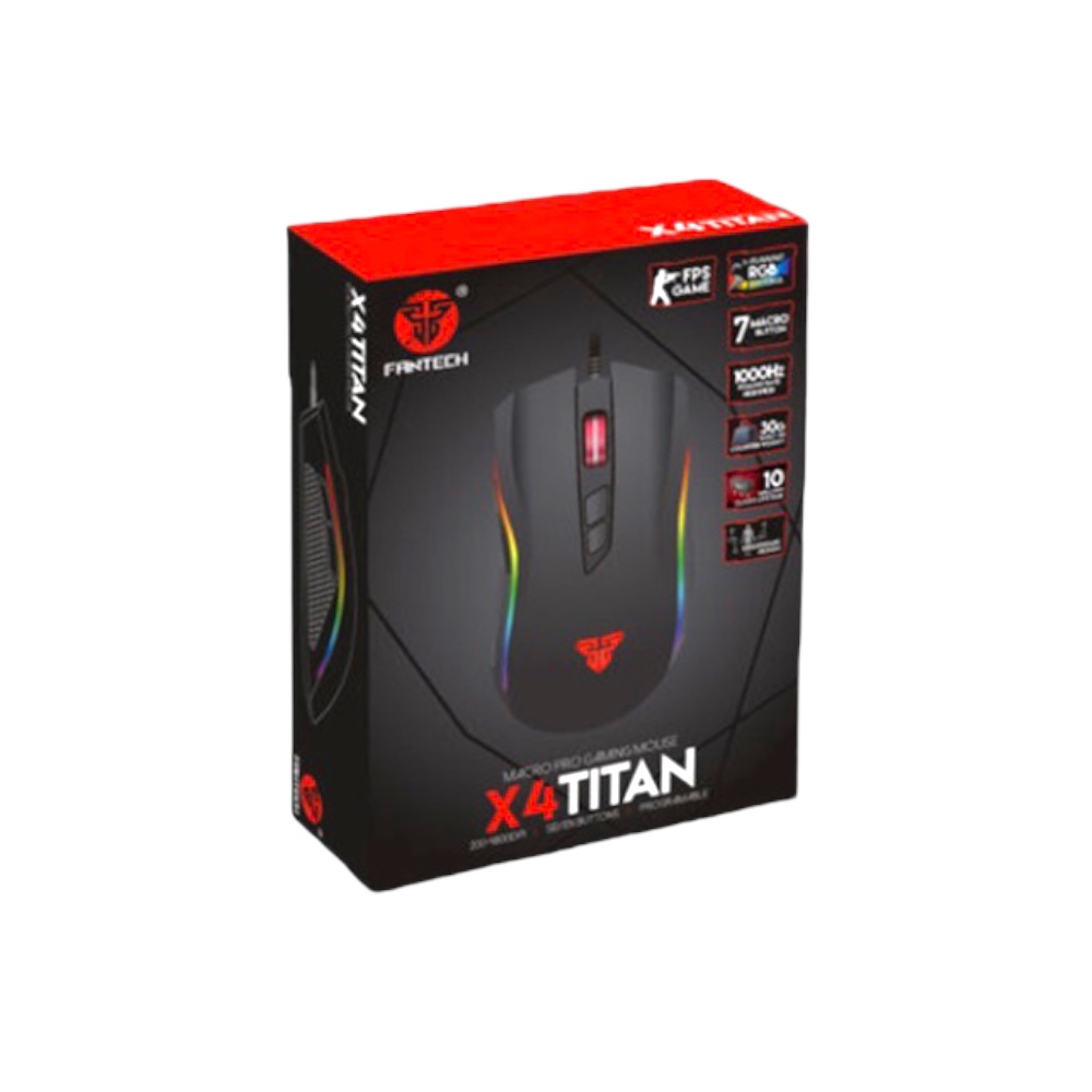 Fantech X4S Titan Mouse – Agha GameStation
